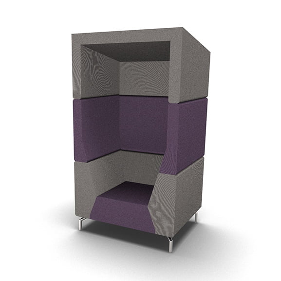 Alban Top High Back Acoustic Seating : BT Office